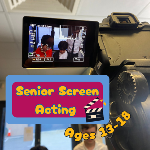 Senior Screen Acting (Ages 13-18) - Filmbites